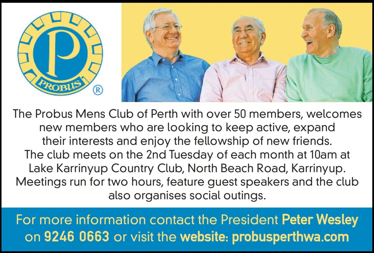 Ad_res | The Probus Club of Perth Inc.